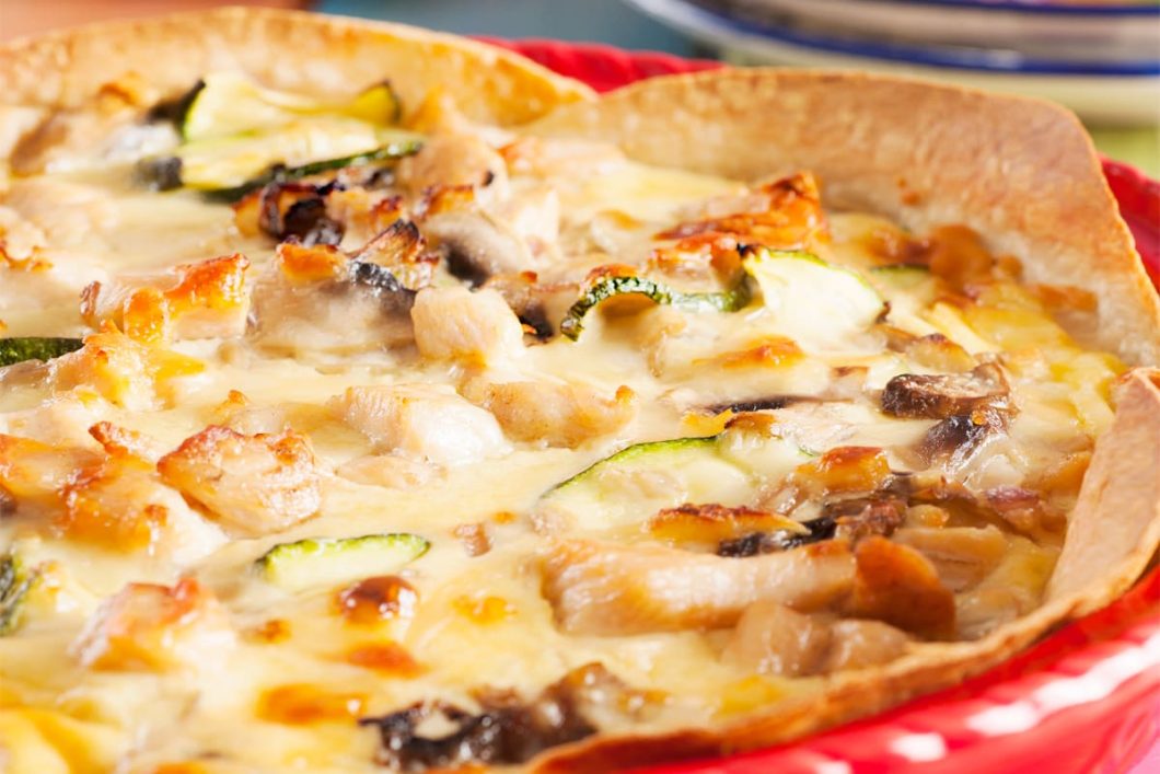 Quiche de pollo y verduras - Pancho Villa