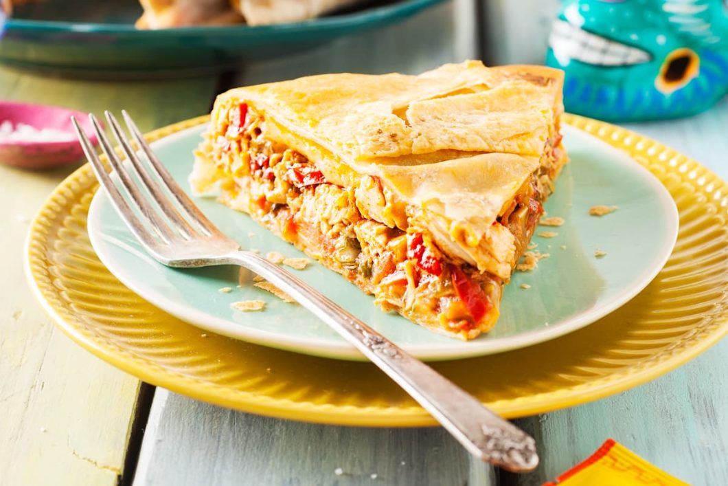 Tarta salada de pollo - Pancho Villa